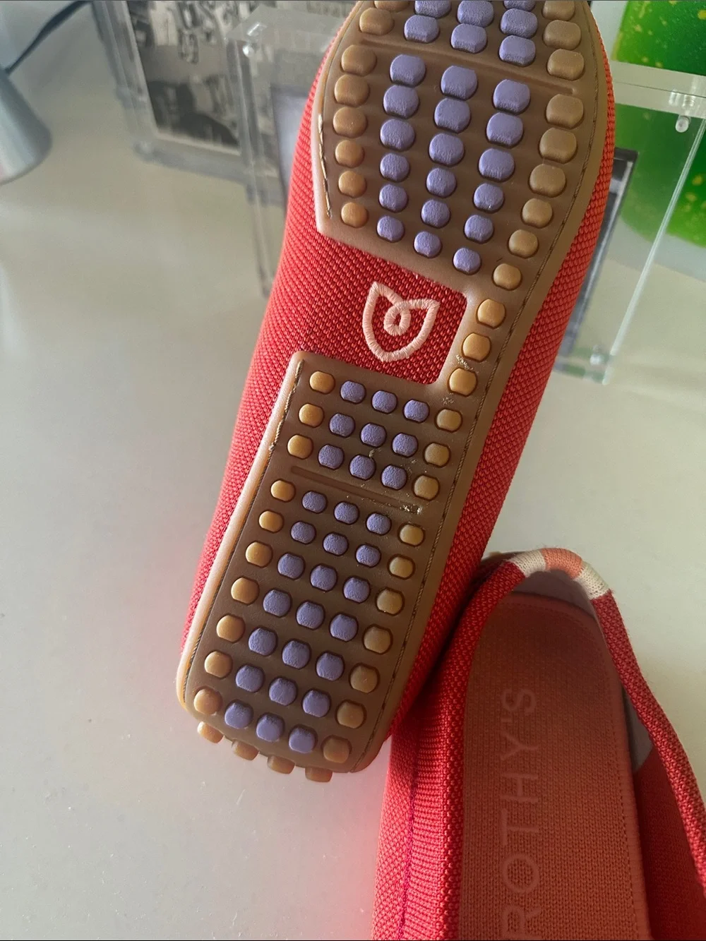 Rothy's | Shoes | Rothys Poppy Red Driver As 95 Euc | Poshmark